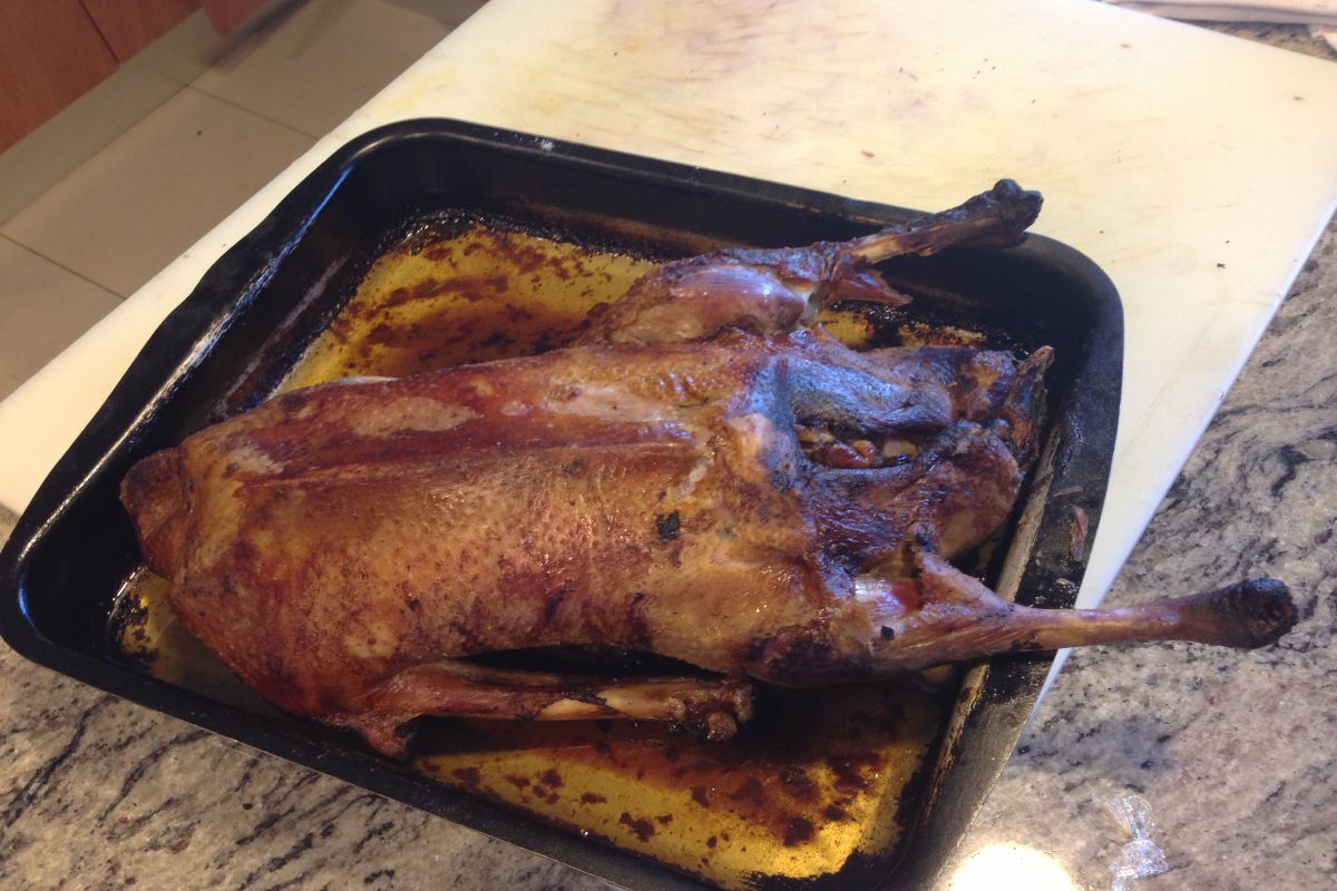 Receta de Ganso al horno - Castillo de Canena