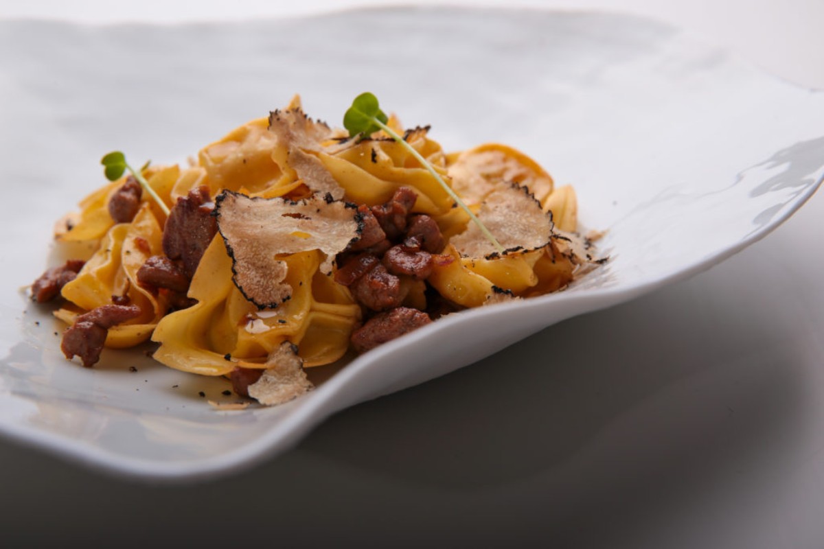 Receta de Tortellini de calabaza con ragú de pato y trufas - Castillo ...